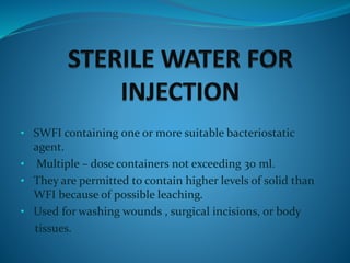 Preparation & stability of large & small volume parentrals | PPTX