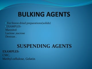 Preparation & stability of large & small volume parentrals | PPTX