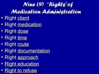 Parenteral administration chat | PPT