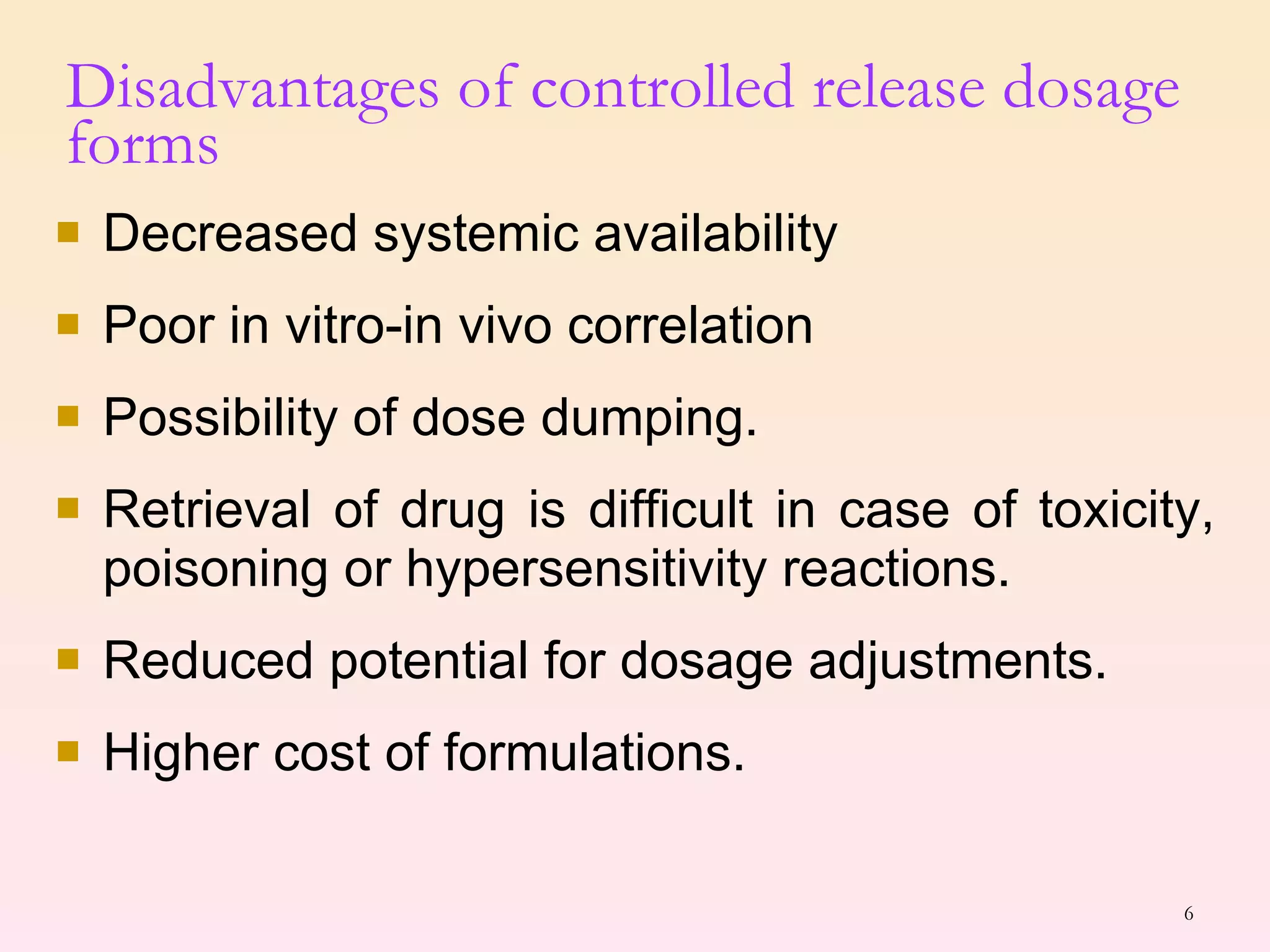 Parenteral controlled drug delivery system sushmitha | PPT