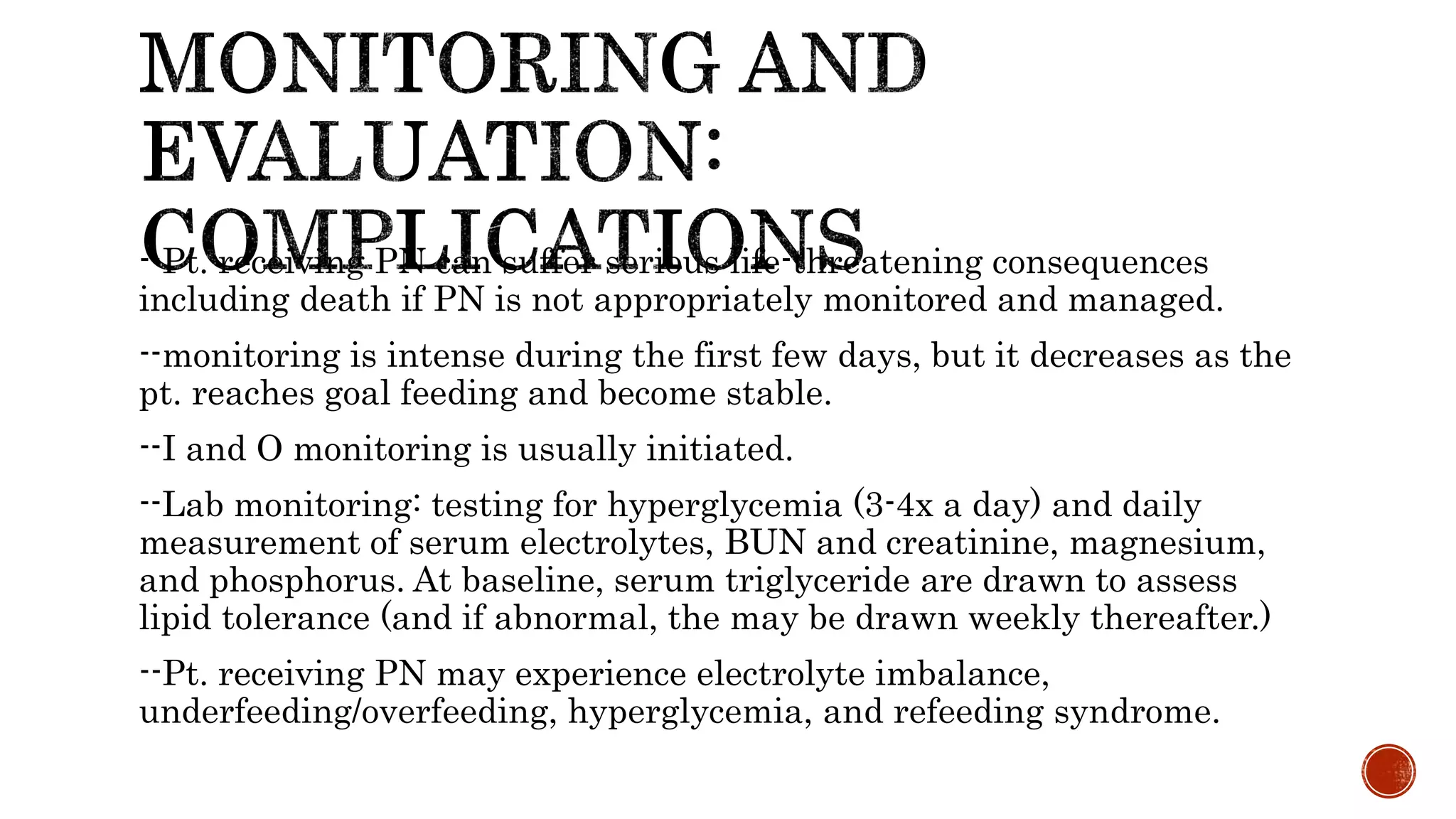 Parenteral Feeding | PPTX