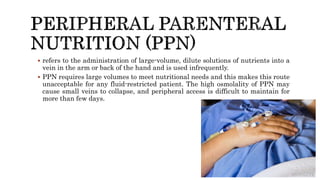 Parenteral Feeding | PPTX