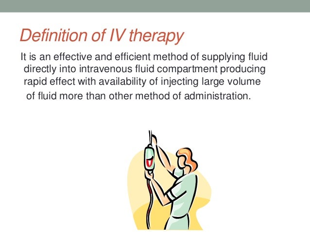Intravenous Injection Definition
