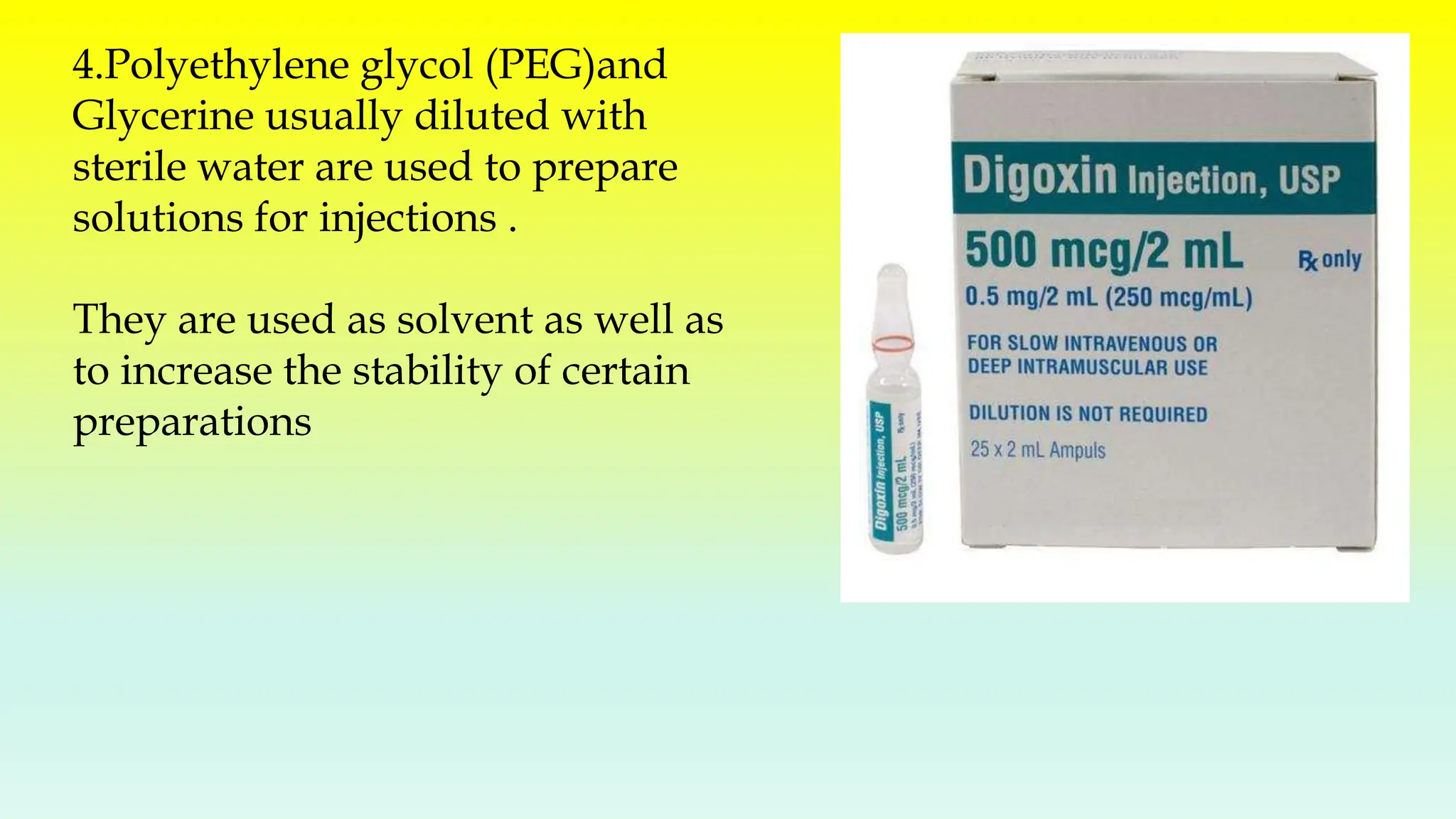 Parenteral Formulations products requirements | PPTX