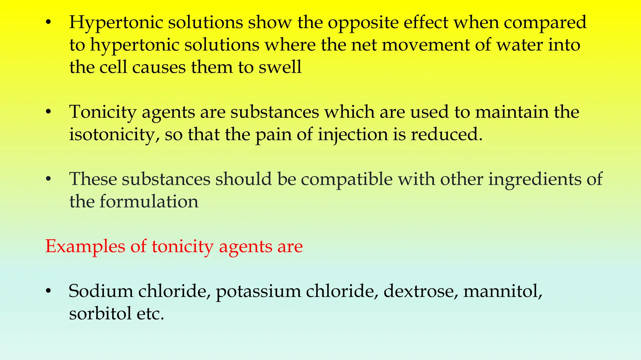 Parenteral Formulations products requirements | PPTX