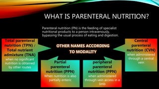 Parenteral Nutrition | PPT