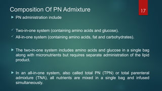 Parenteral nutrition for Surgical patient.pptx