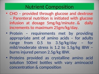 Parenteral Nutrition Classification...ppt