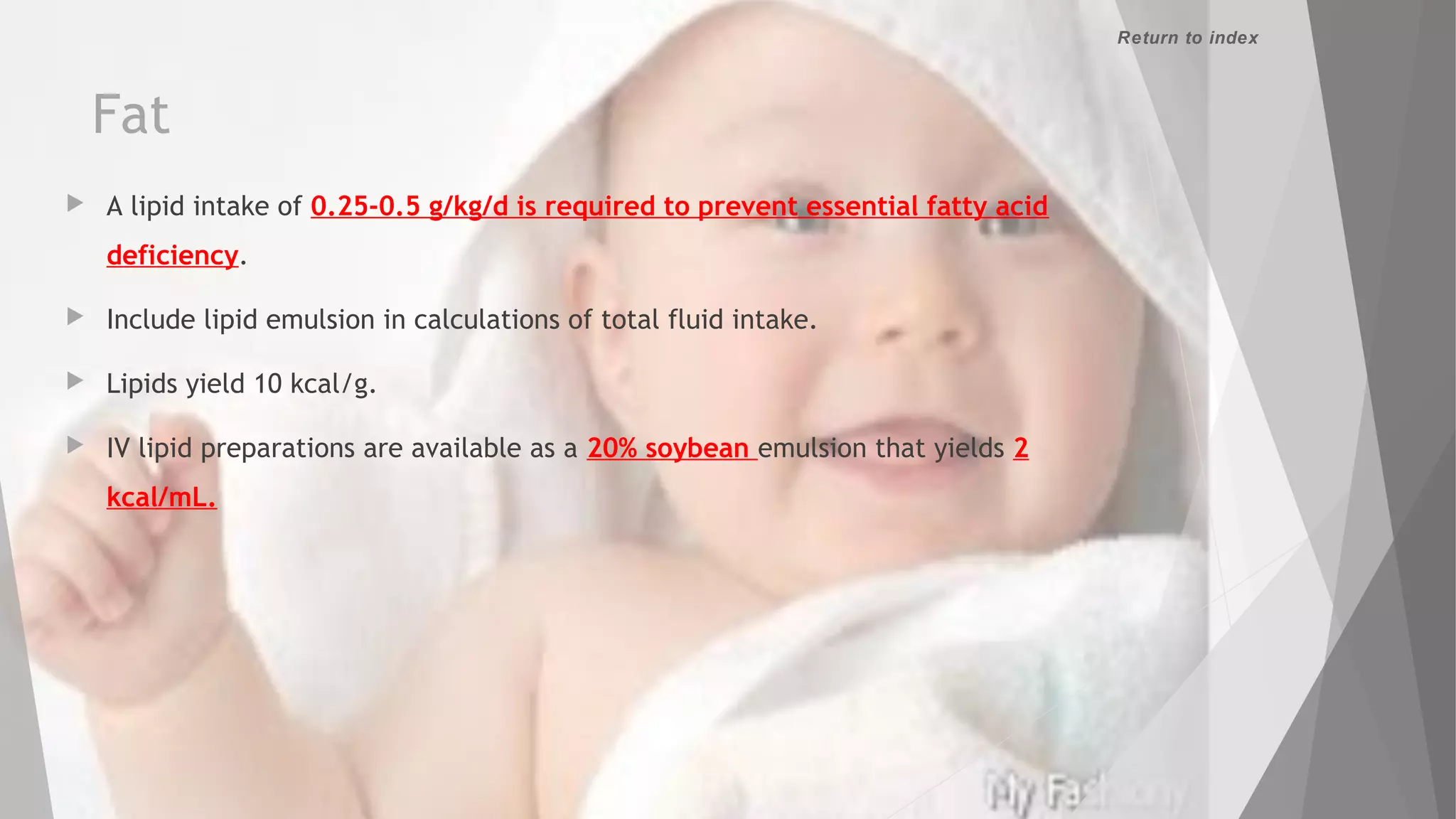 Parenteral nutrition in neonat | PPT