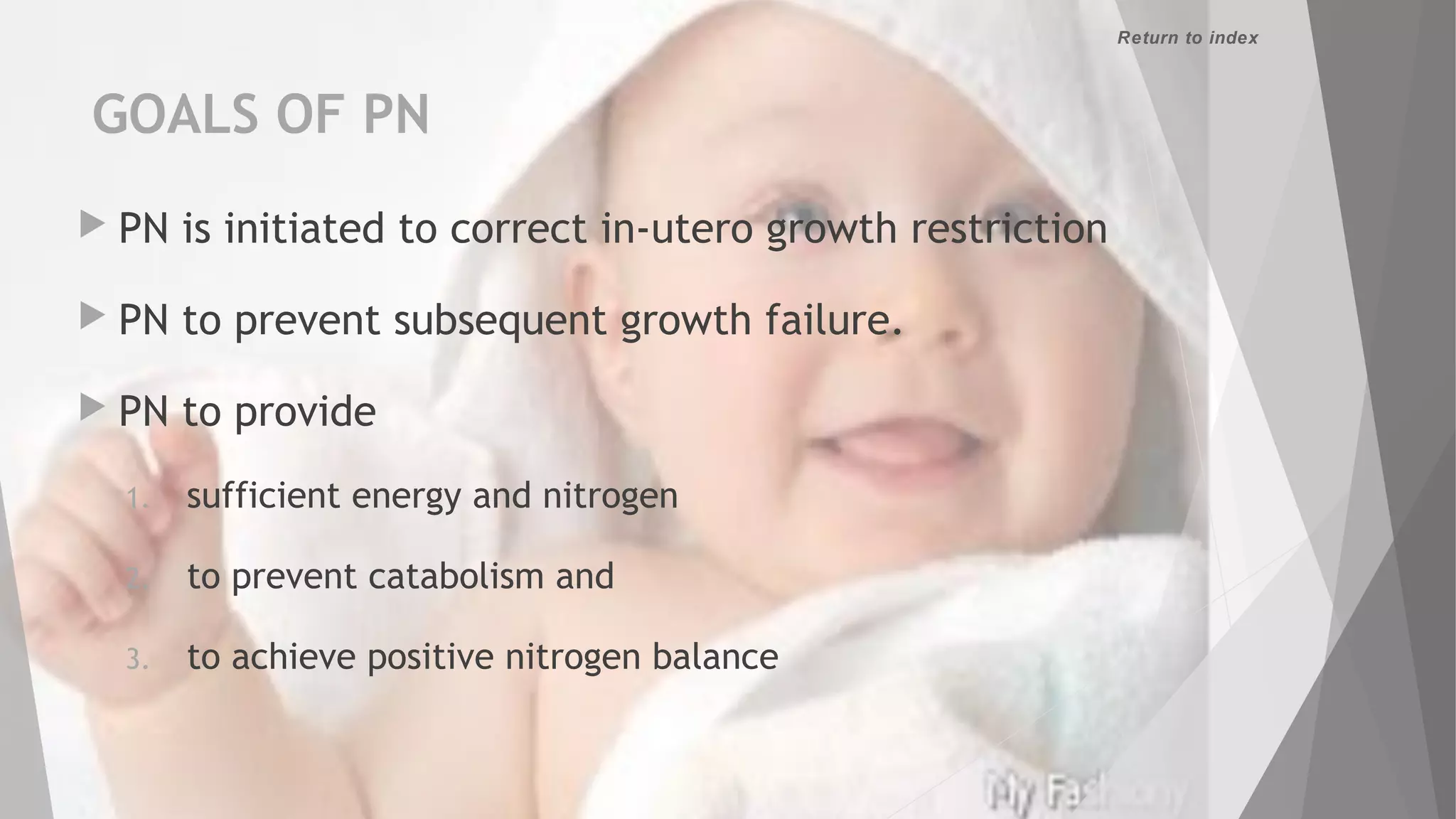 Parenteral nutrition in neonat | PPT