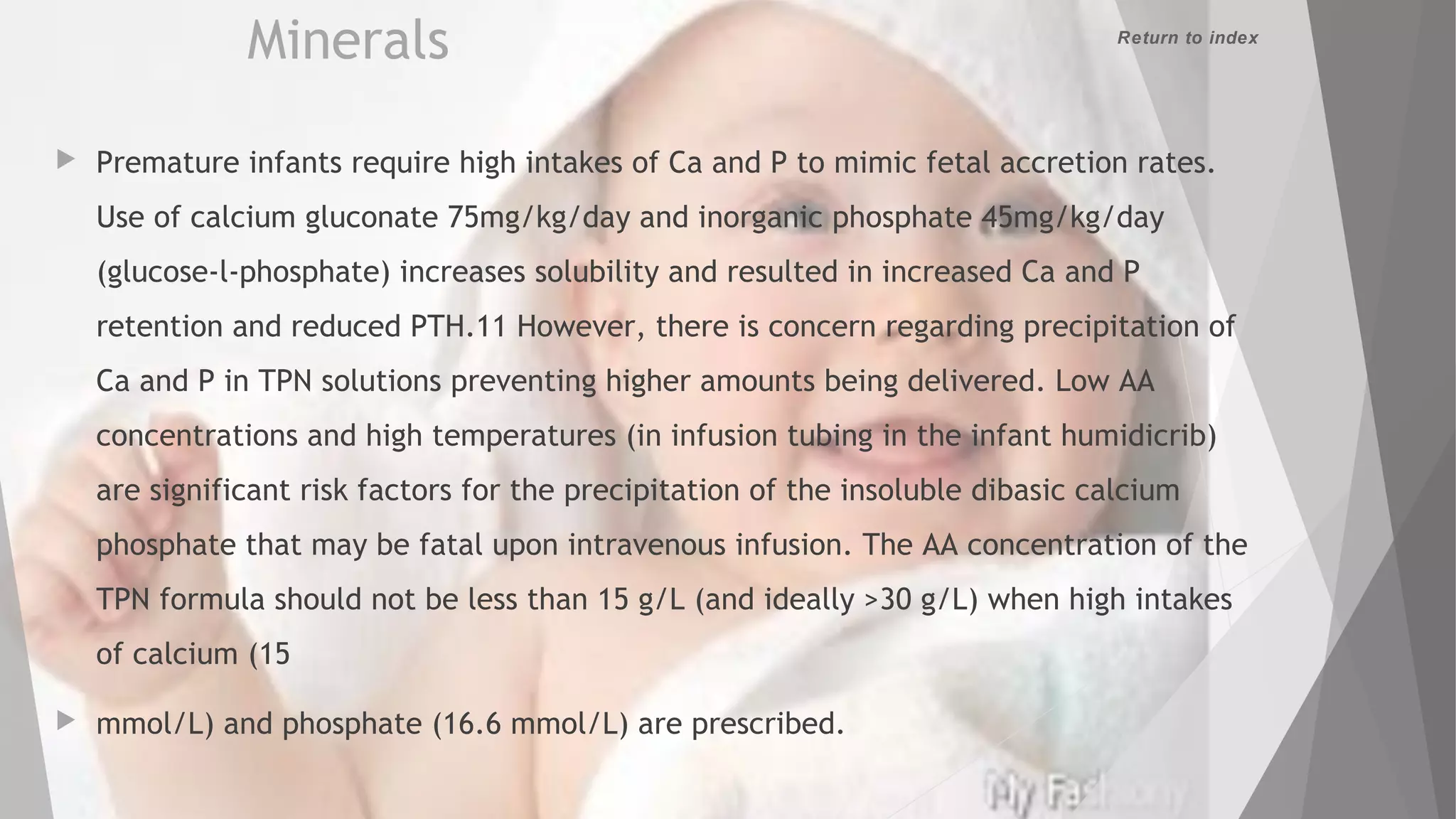 Parenteral nutrition in neonat | PPT