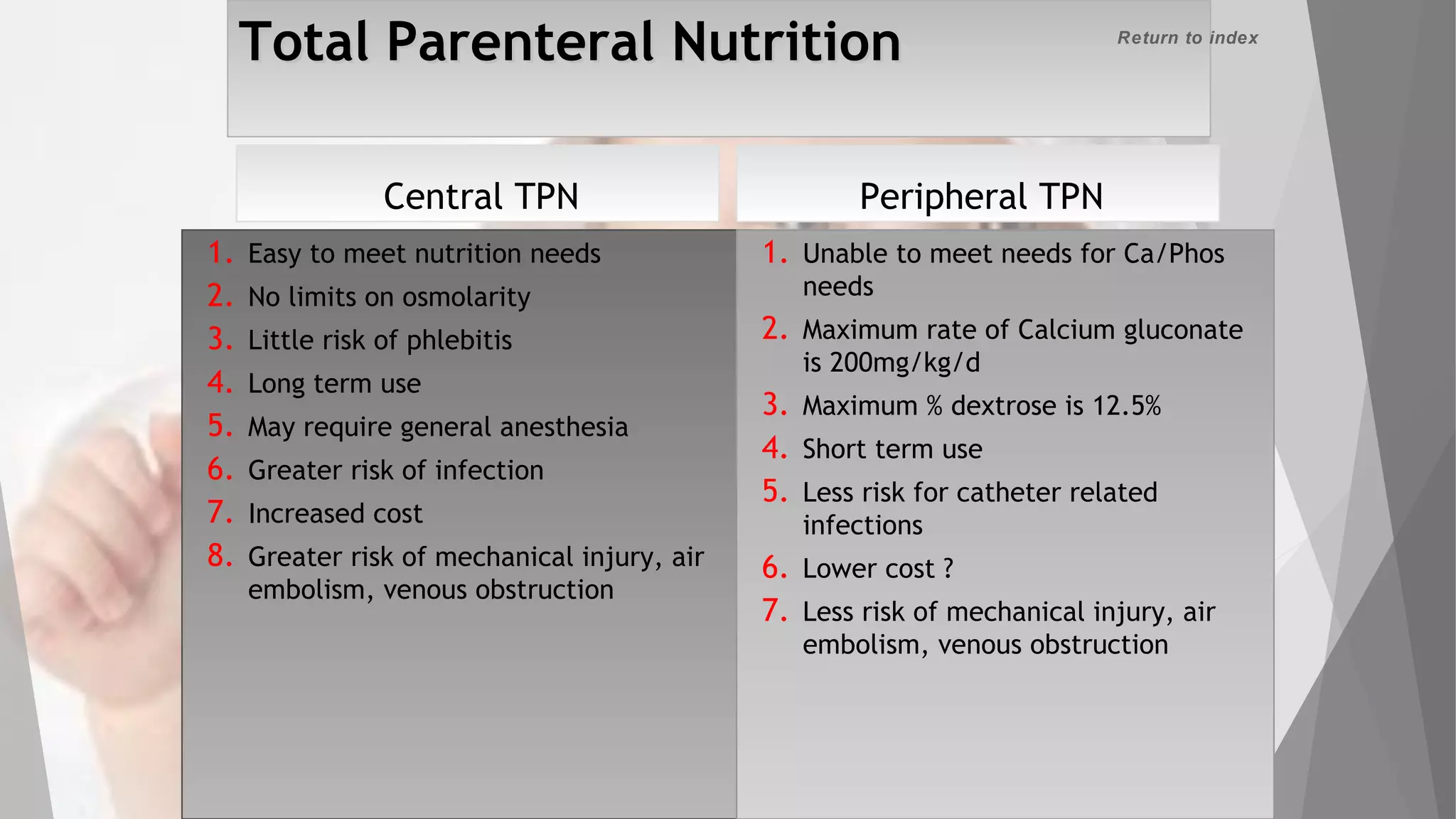 Parenteral nutrition in neonat | PPT