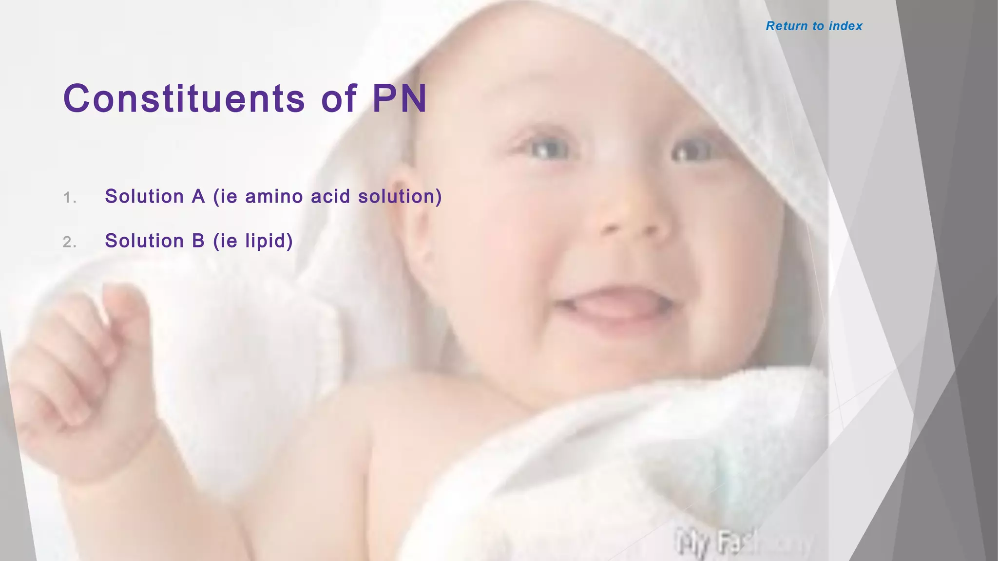 Parenteral nutrition in neonat | PPT