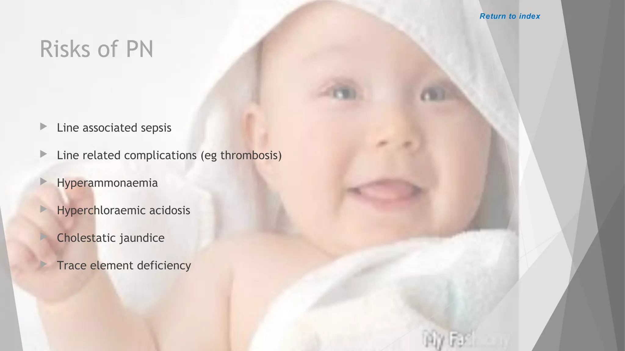 Parenteral nutrition in neonat | PPT