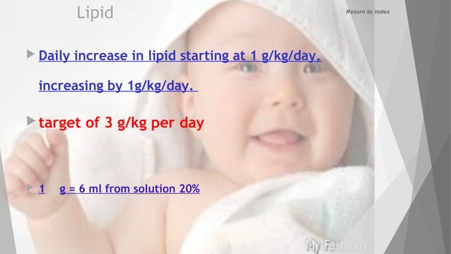 Parenteral nutrition in neonat | PPT