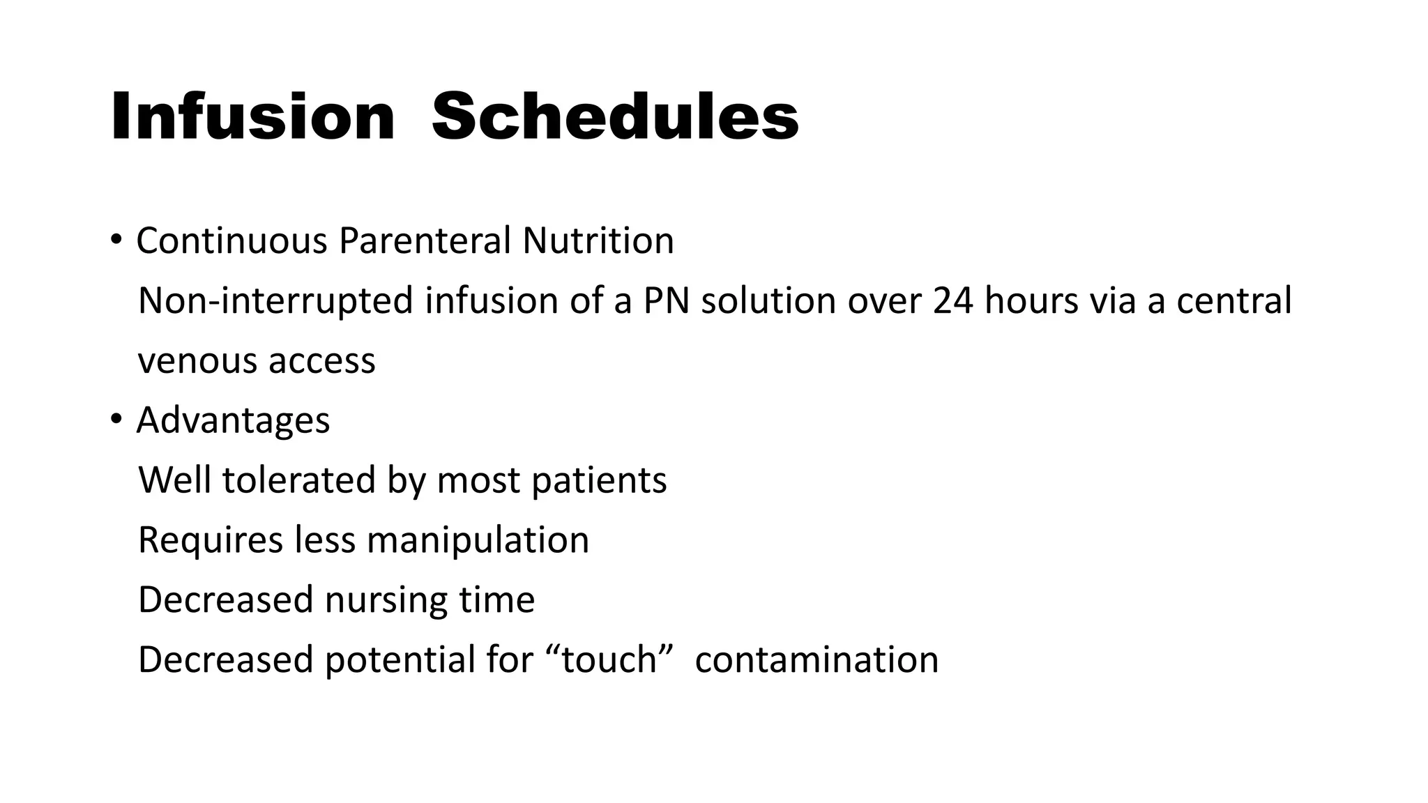 Parenteral nutrition | PPTX