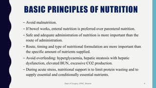 Parenteral nutrition therapy | PPTX