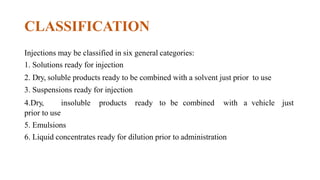 Parenteral preparations; Formulation and packaging.pptx