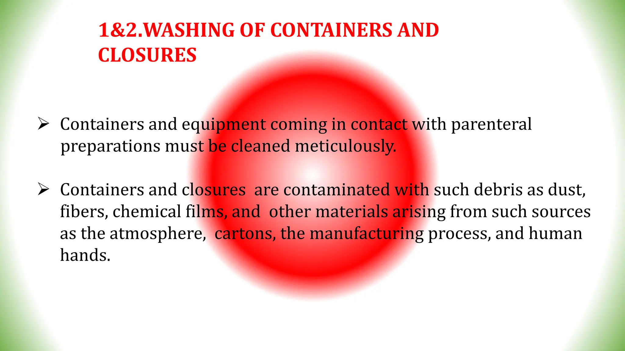 Parenteral Production process sterilisation and filling | PPTX
