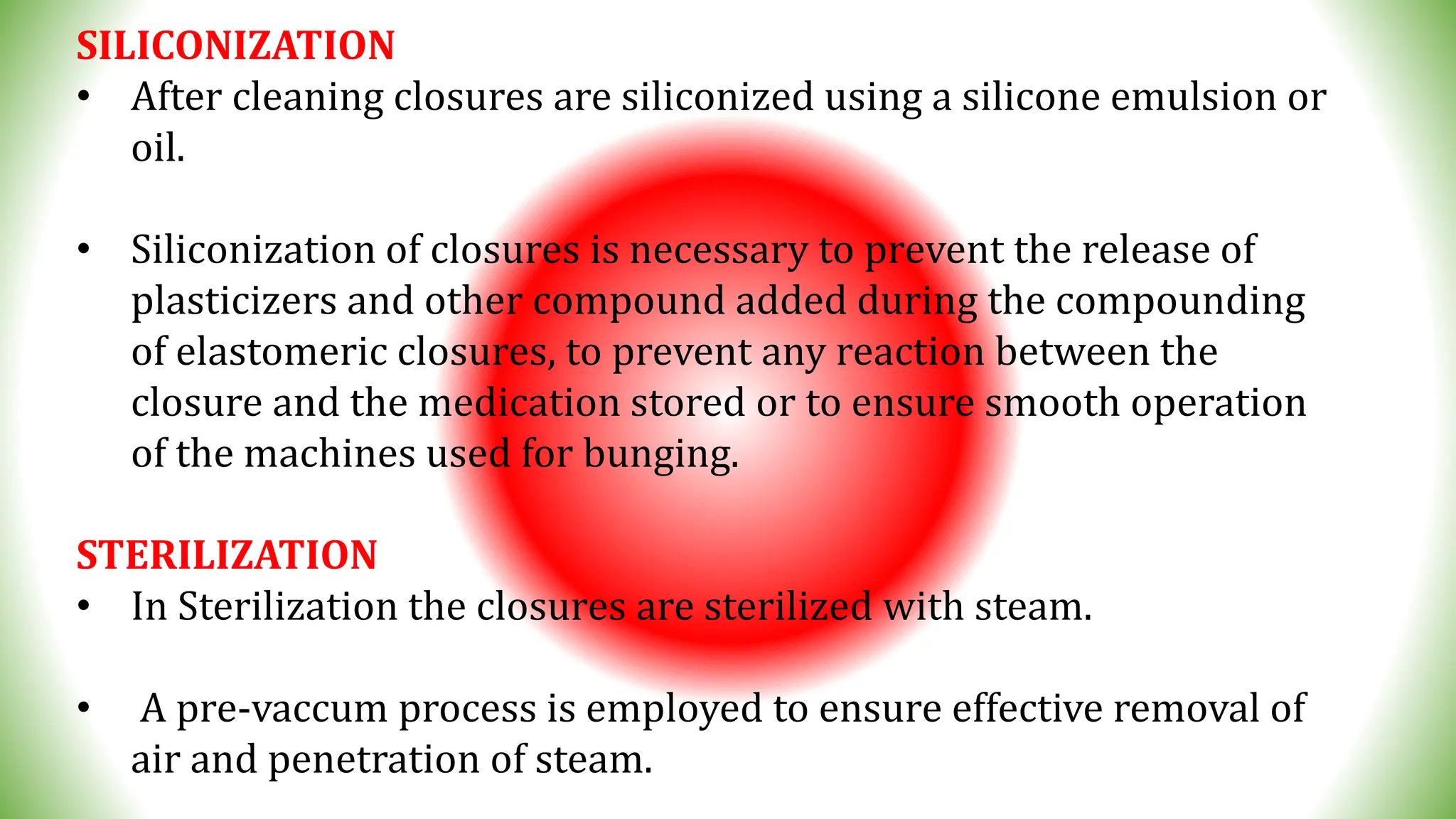 Parenteral Production process sterilisation and filling | PPTX