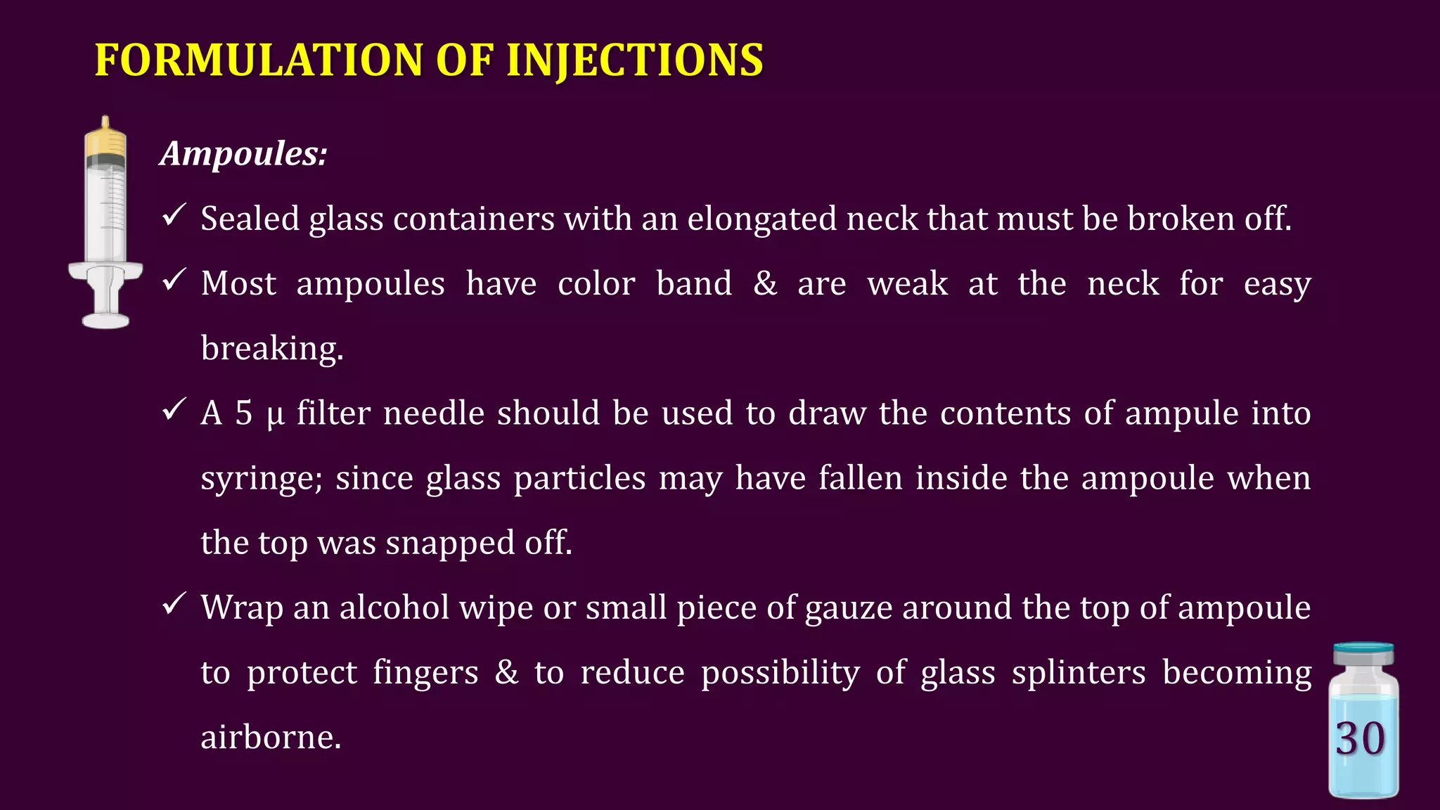 PARENTERAL PRODUCTS | PPTX