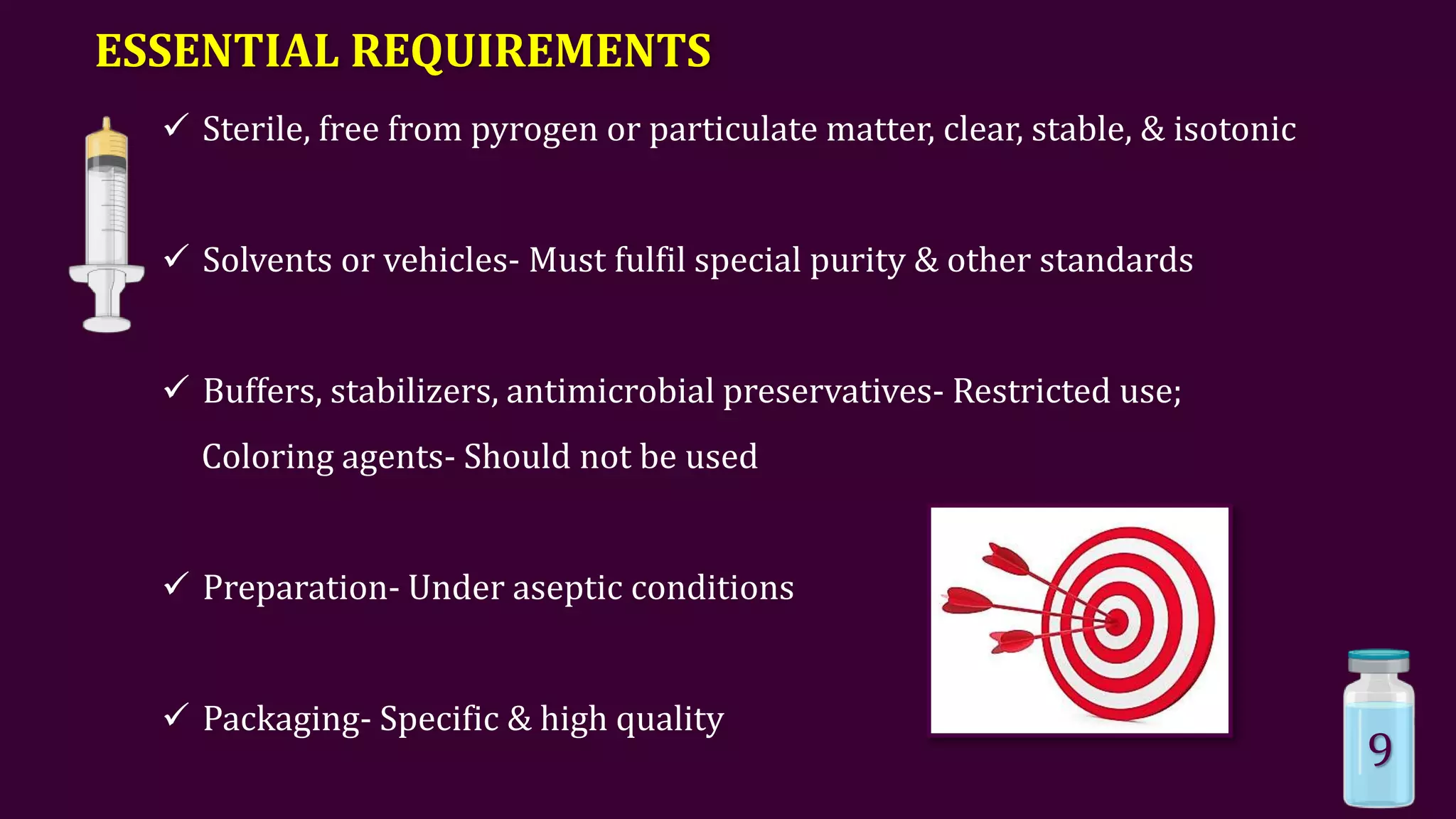 PARENTERAL PRODUCTS | PPTX