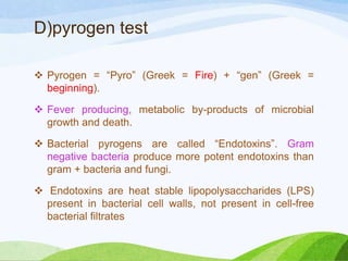 Sterile Products & admixtures | PPT
