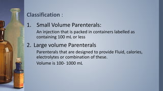 Parenterals | PPT
