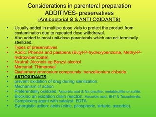 Sterile dosage forms: Parenterals | PPT