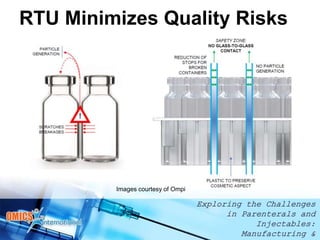 Adapting Drug Product Manufacturing Strategy & Processes for Ready-To ...