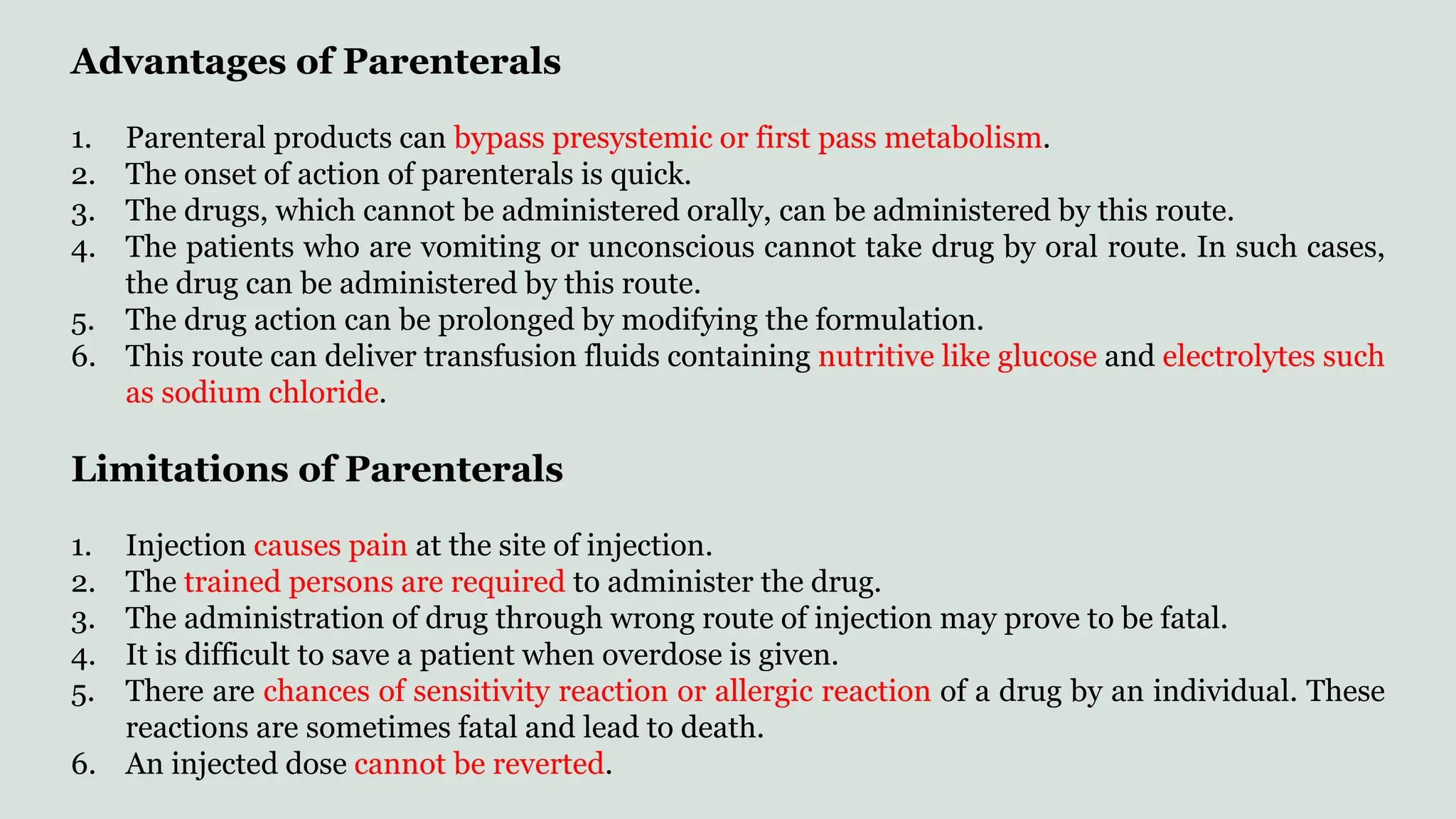 Parenterals from Preparation to Evaluation | PPTX