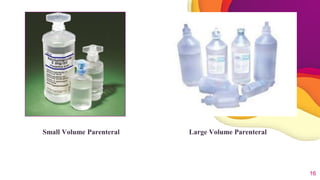 Types of Parenteral Formulation | PPTX