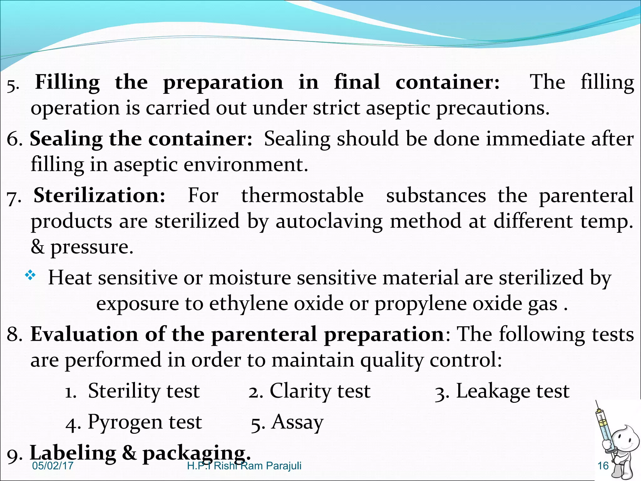 Parenteral Products | PPT