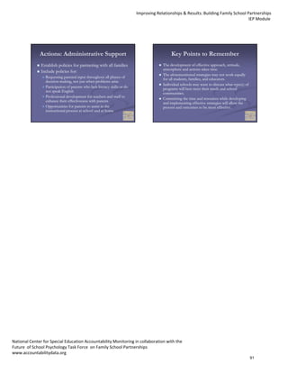 Unit 3: Parent-Friendly IEPs - Parental Involvement Notes | PDF ...
