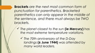 Parenthetical Expressions | PPT