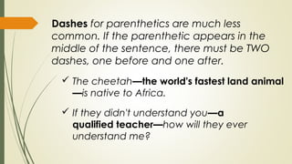 Parenthetical Expressions | PPT