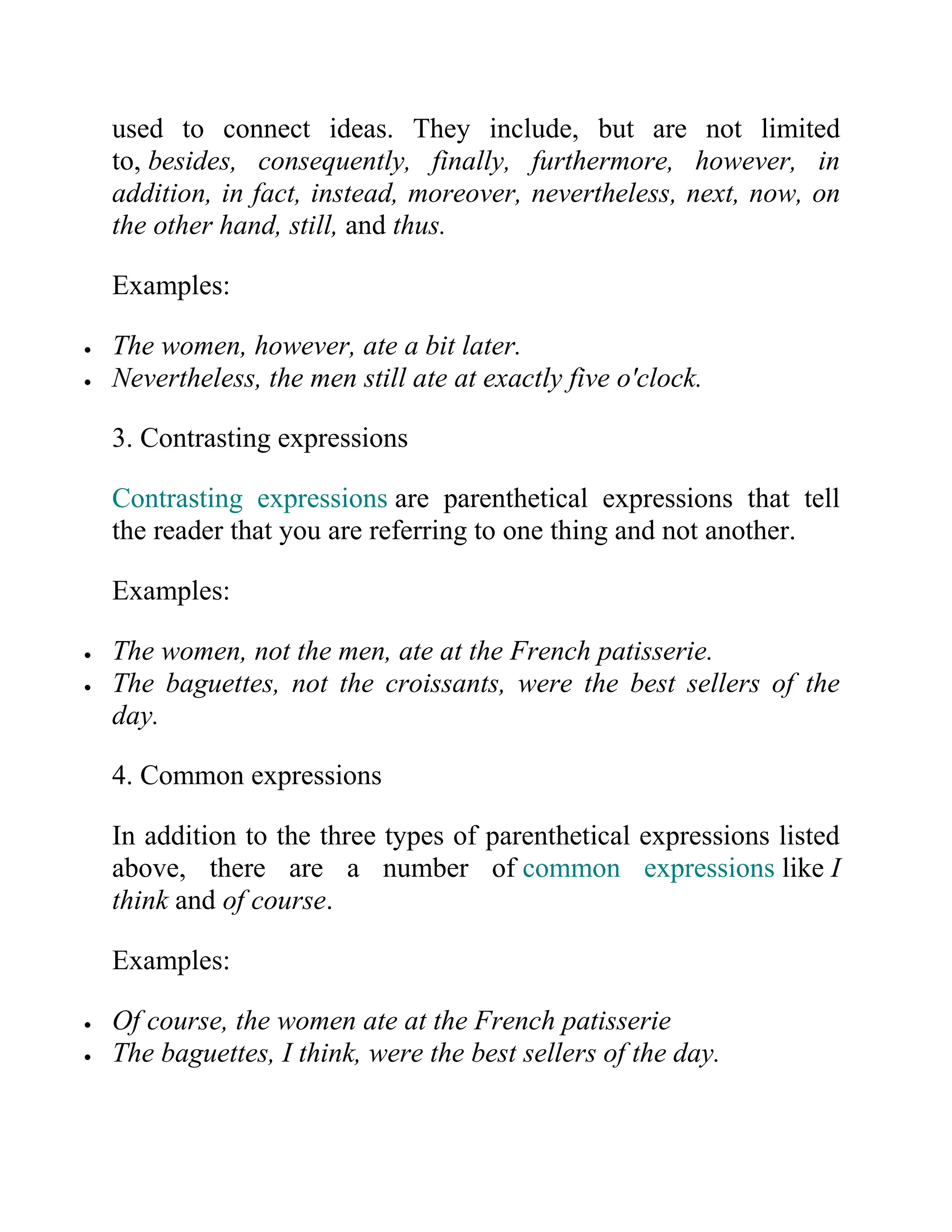 Parenthetical Expressions.docx