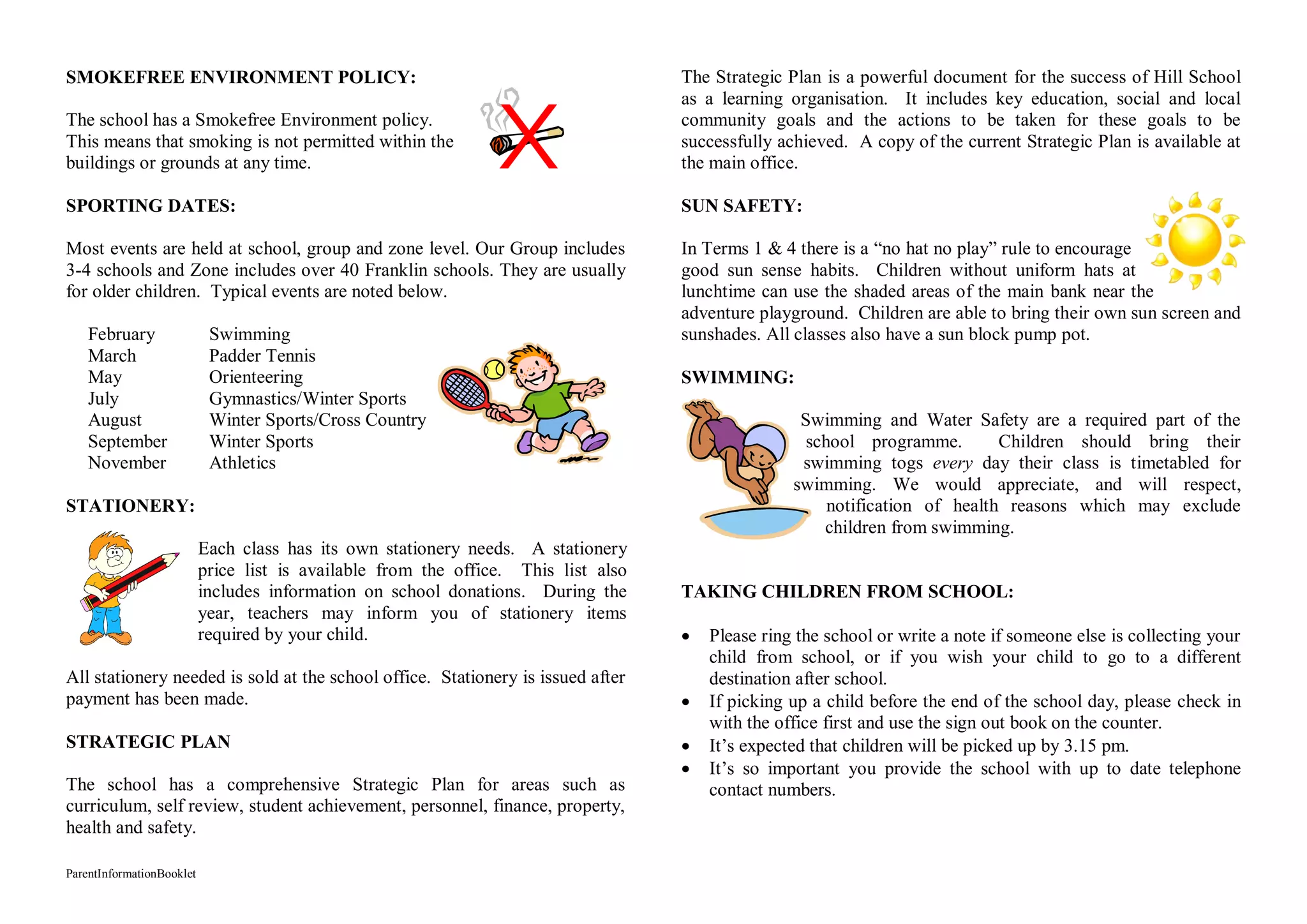Parent informationbooklet | PPT