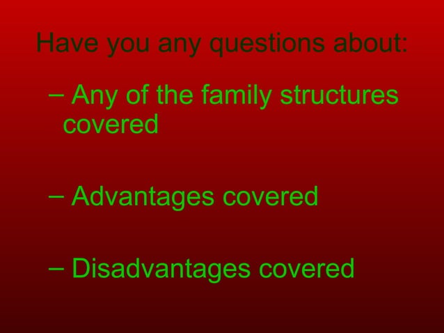 Parenting Int 2 3 Dec 07 Family Structures | PPT