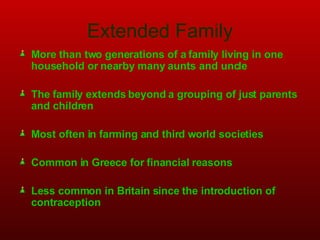 Parenting Int 2 3 Dec 07 Family Structures | PPT