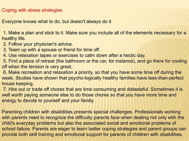 Parenting children with disability | PPTX | Special Needs Kids | Parenting