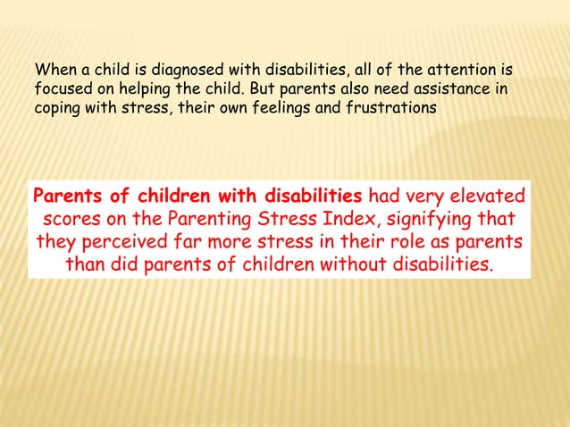 Parenting children with disability | PPTX | Special Needs Kids | Parenting