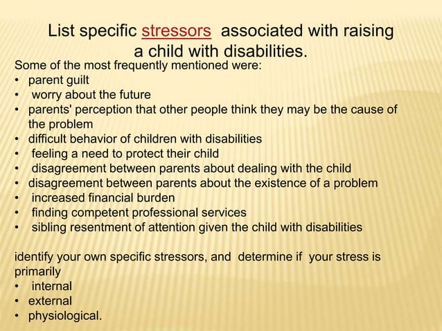 Parenting children with disability | PPTX | Special Needs Kids | Parenting