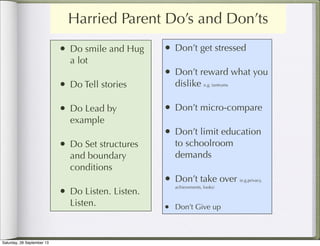 Parenting and work | PPT