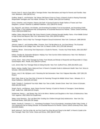 Parenting Bibliography | DOC
