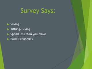 Parenting financially minded children | PPT