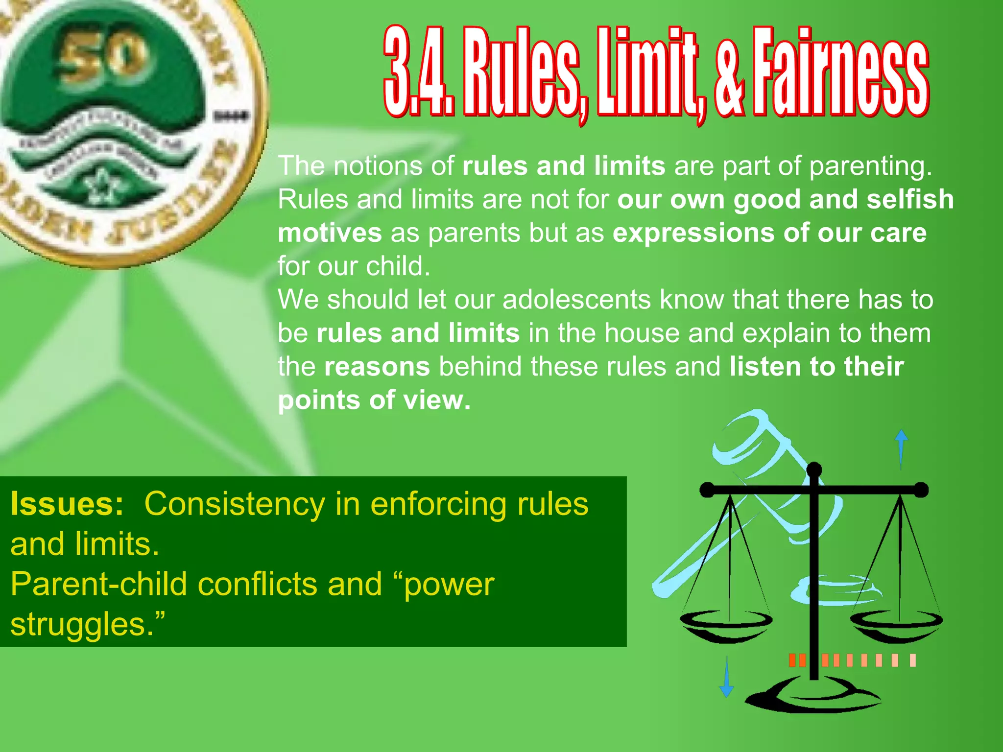 Parenting Our Adolescent Child | PPT