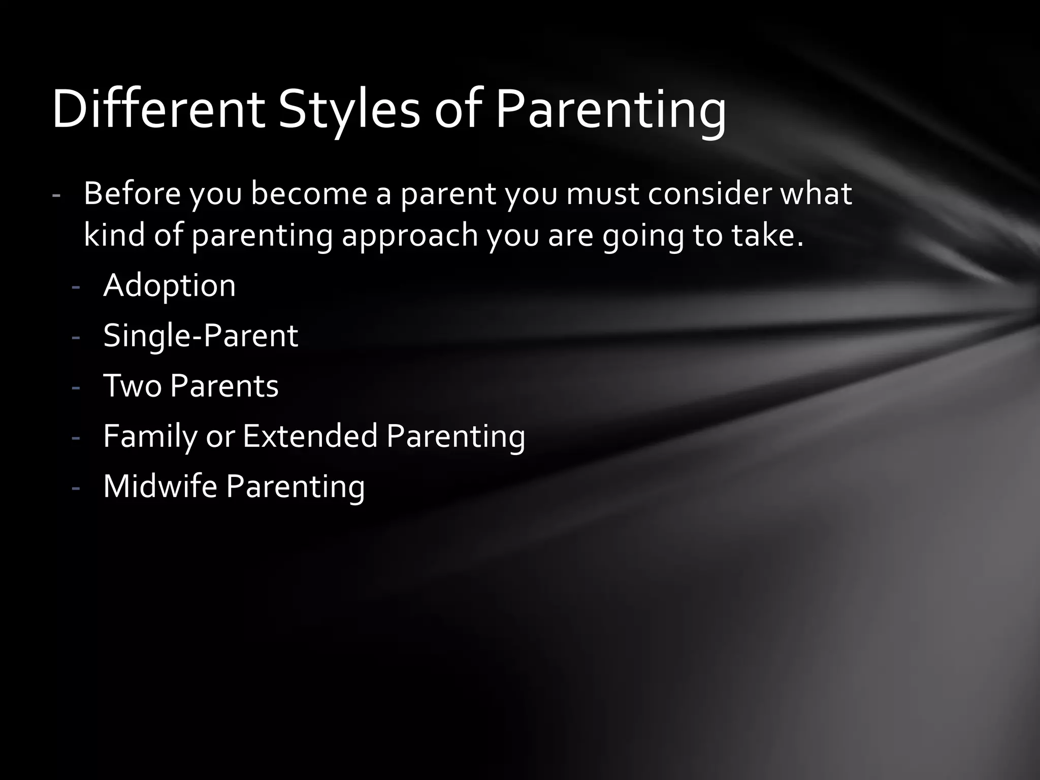 Parenting powerpoint | PPT
