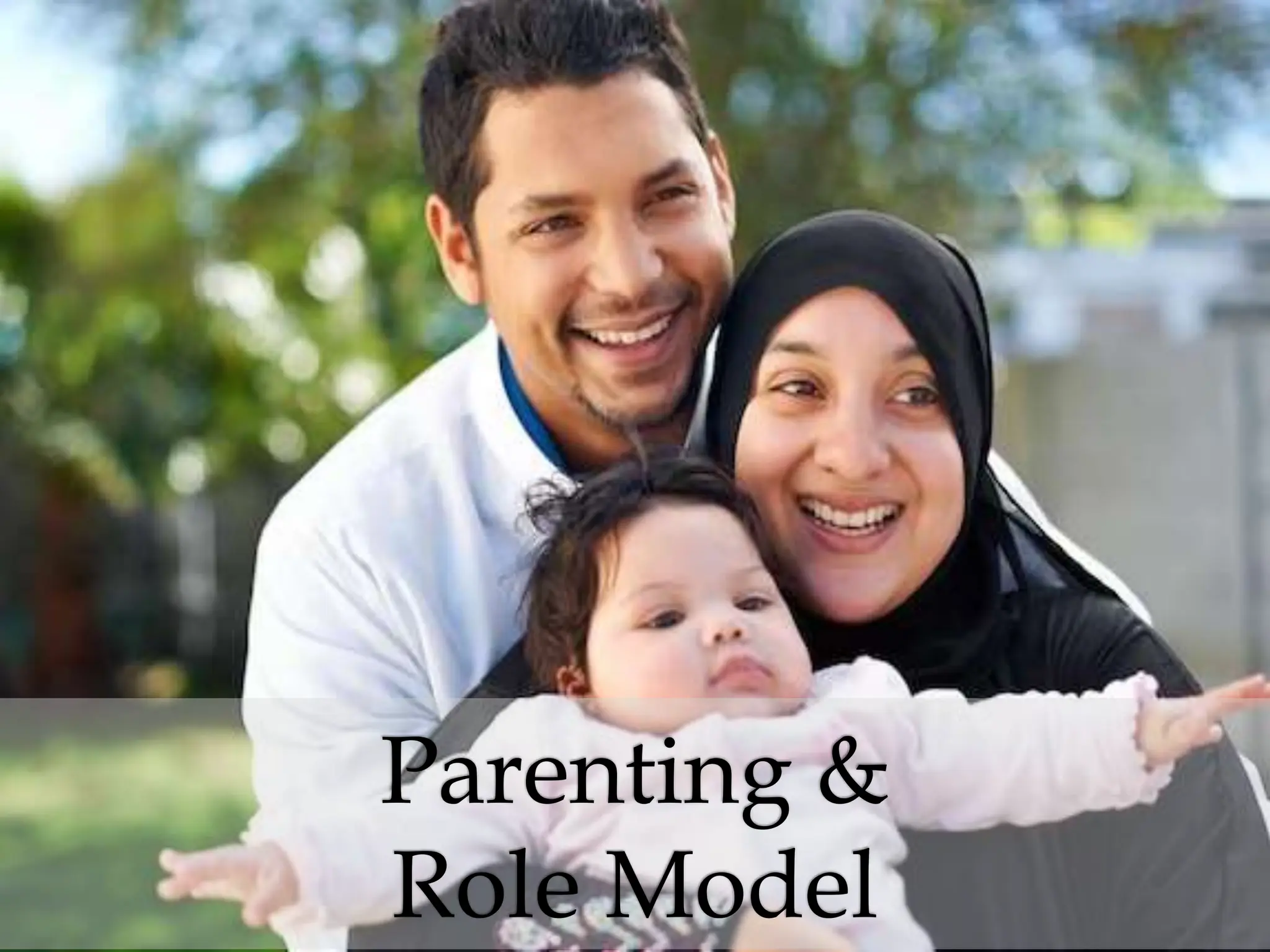 Parenting & Role Modelling guide to parents | PPT