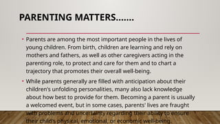 PARENTING ROLES-.SOLO PARENTS WEEK CELEBRATIONpptx | PPTX